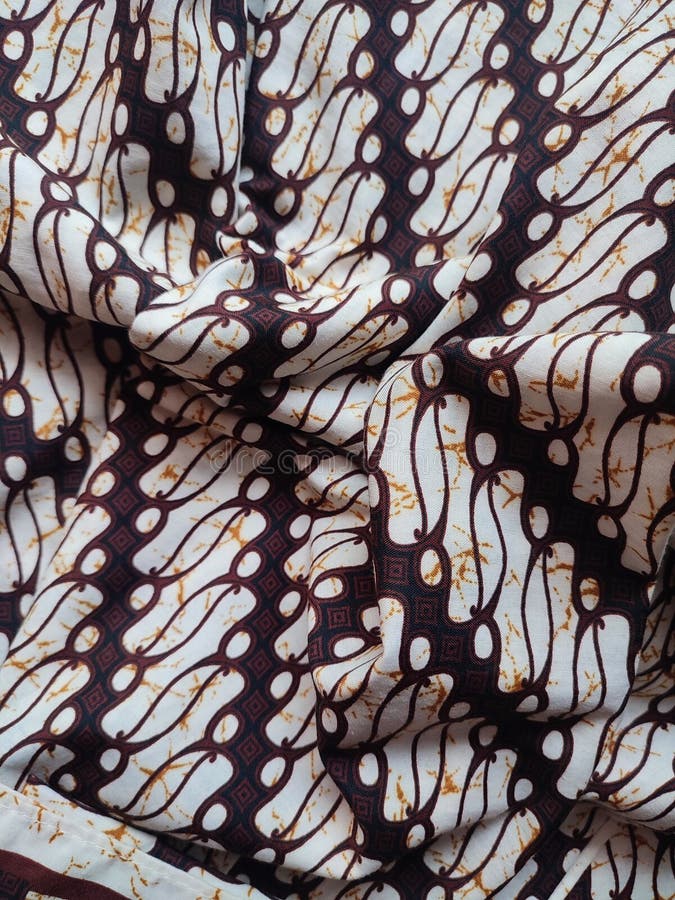 The Patterns on Traditional Batik Cloth Provide a Visual and ...