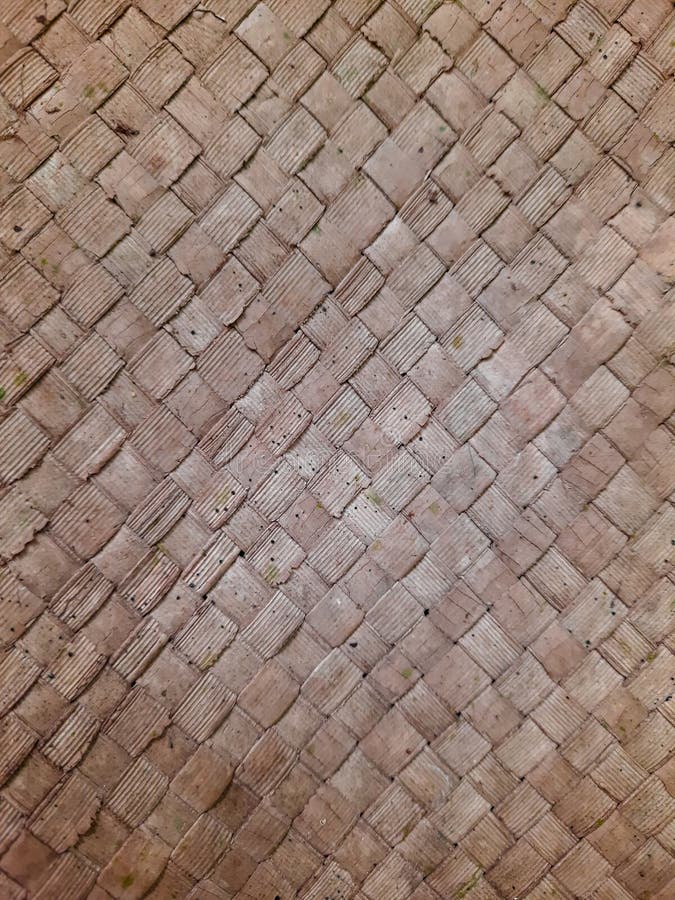 Patterns on Traditional Mats Stock Photo - Image of brown, nopeople ...