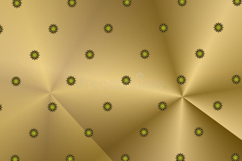 Patterns on a Undulating Golden Wall - Digital Background Pattern Stock ...