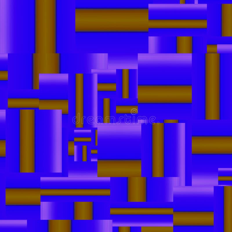 Patterns of Various Geometric Objects Stock Illustration - Illustration ...