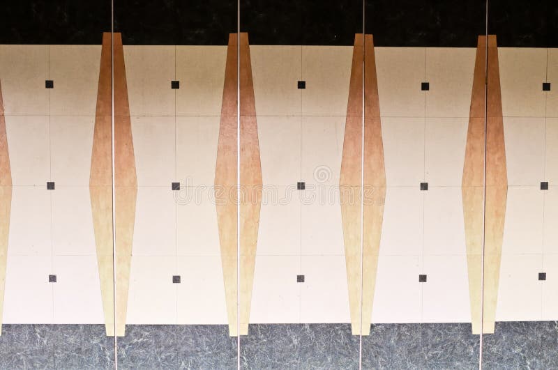 Patterns on the wall stock image. Image of contemporary - 18658221