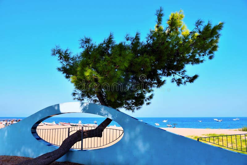 Patti sicily italy stock image. Image of water, mediterranean - 234169401