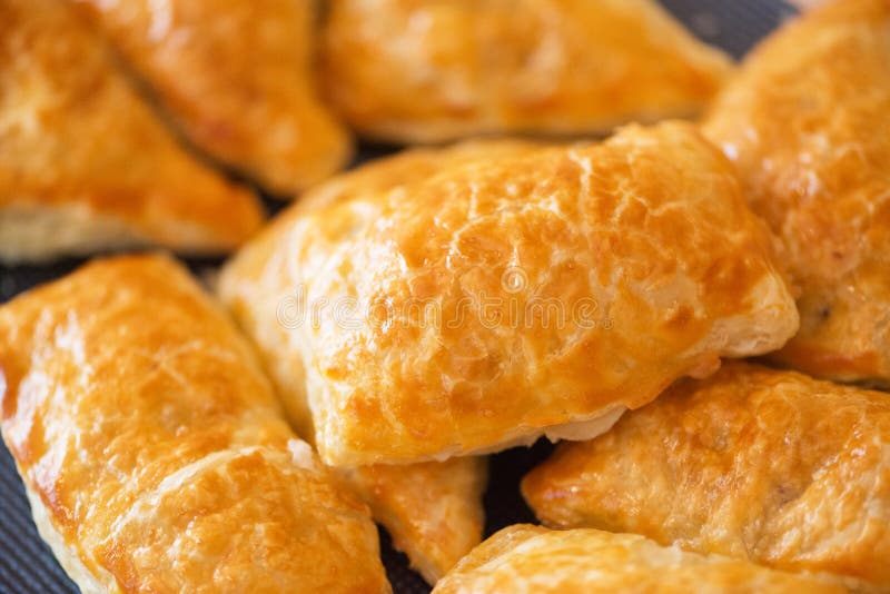 Patties stuffed with meat stock image. Image of baked - 35464501