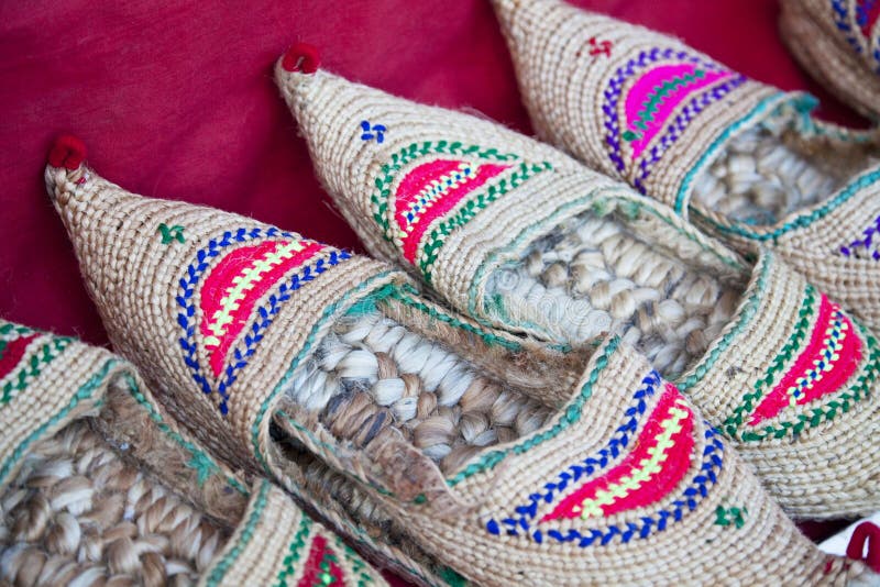 Pattini Nepalesi Tradizionali Immagine Stock - Immagine di piede ...