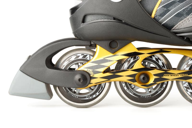 Pattino in-linea fotografia stock. Immagine di esterno - 9382660