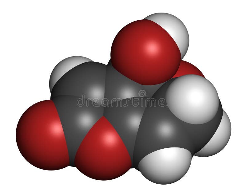 Patulin Mycotoxin Molecule. Skeletal Formula Stock Vector ...