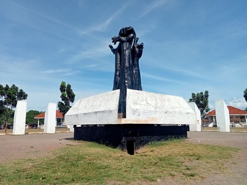 Patung Merdeka Rengasdengklok Stock Photo - Image of merdeka ...