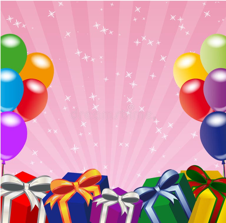 Paty frame stock vector. Illustration of balloon, enjoyment - 8229305