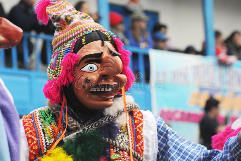 Paucartambo Peru Masks during the Procession of the Virgin of Carmen ...