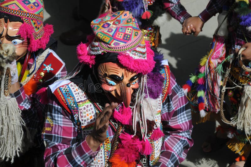 Paucartambo Peru Masks during the Procession of the Virgin of Carmen ...
