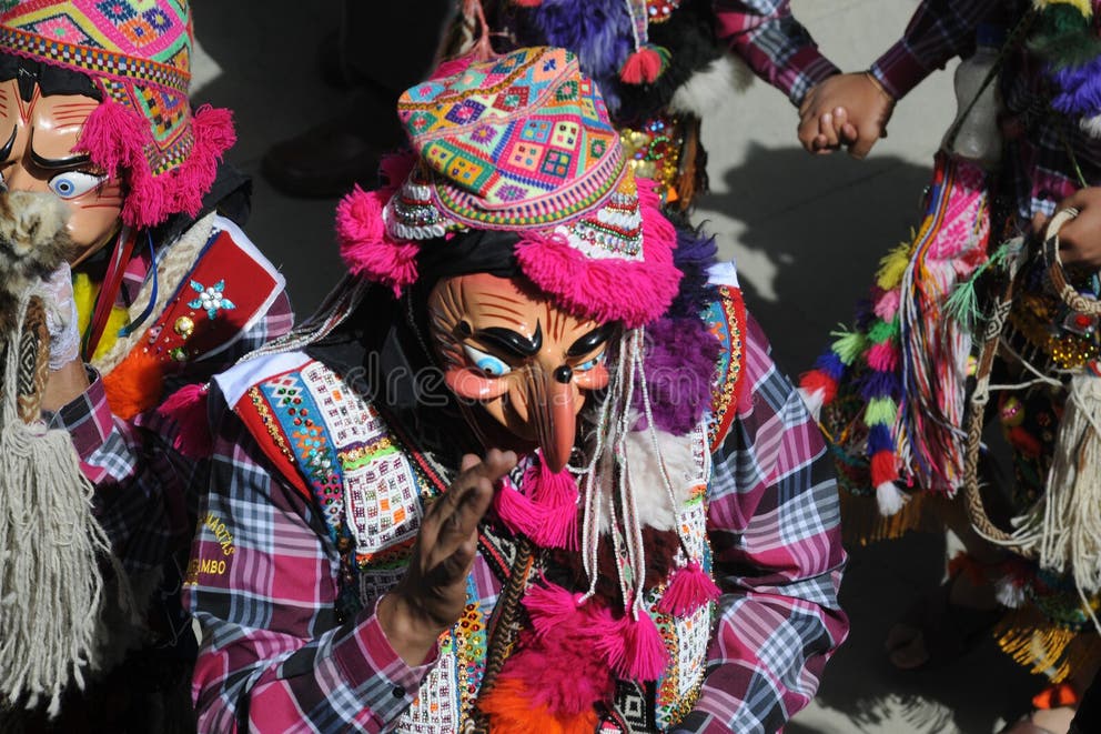 Paucartambo Peru Masks during the Procession of the Virgin of Carmen ...