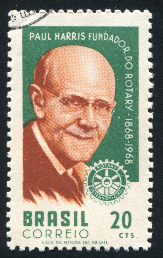 Paul Percy Harris redaktionelles foto. Bild von poststempel - 104195281