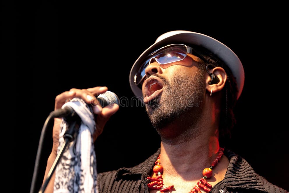 Paul Randolph editorial stock photo. Image of singer - 19880398