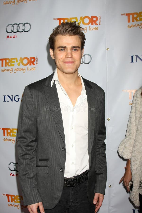 Paul Wesley editorial stock photo. Image of arrives, hollywood - 22518028