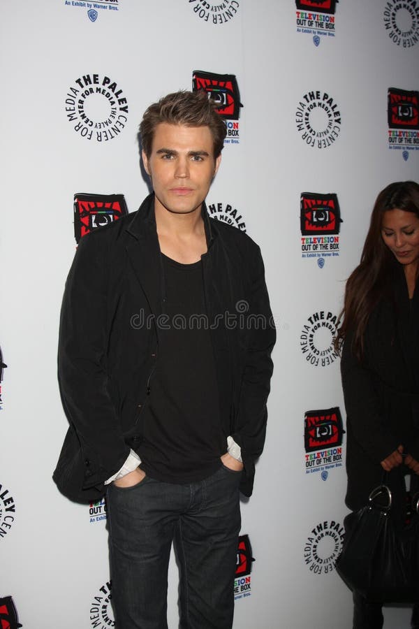 Paul Wesley editorial image. Image of paul, paley, arrives - 24871215