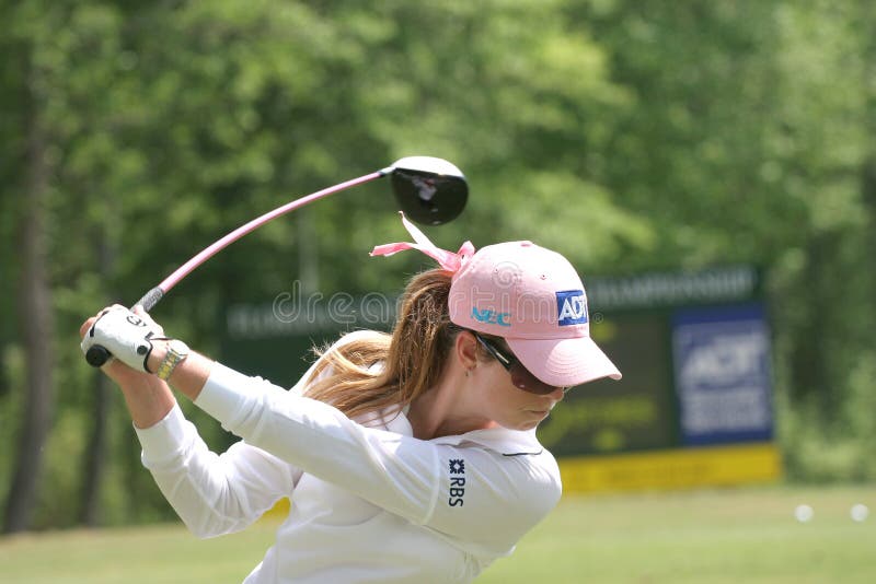 Golf Ausflug Michelle-Mc Gann LPGA, Stockbridge, 2006 Redaktionelles ...