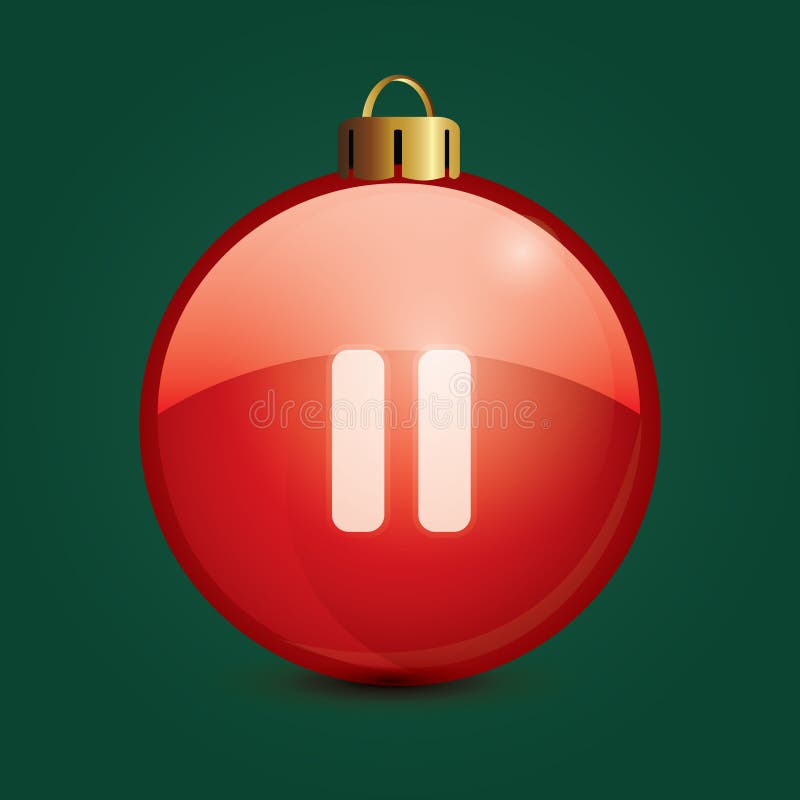 Pause Button. Vector Illustration Decorative Design Stock Vector ...