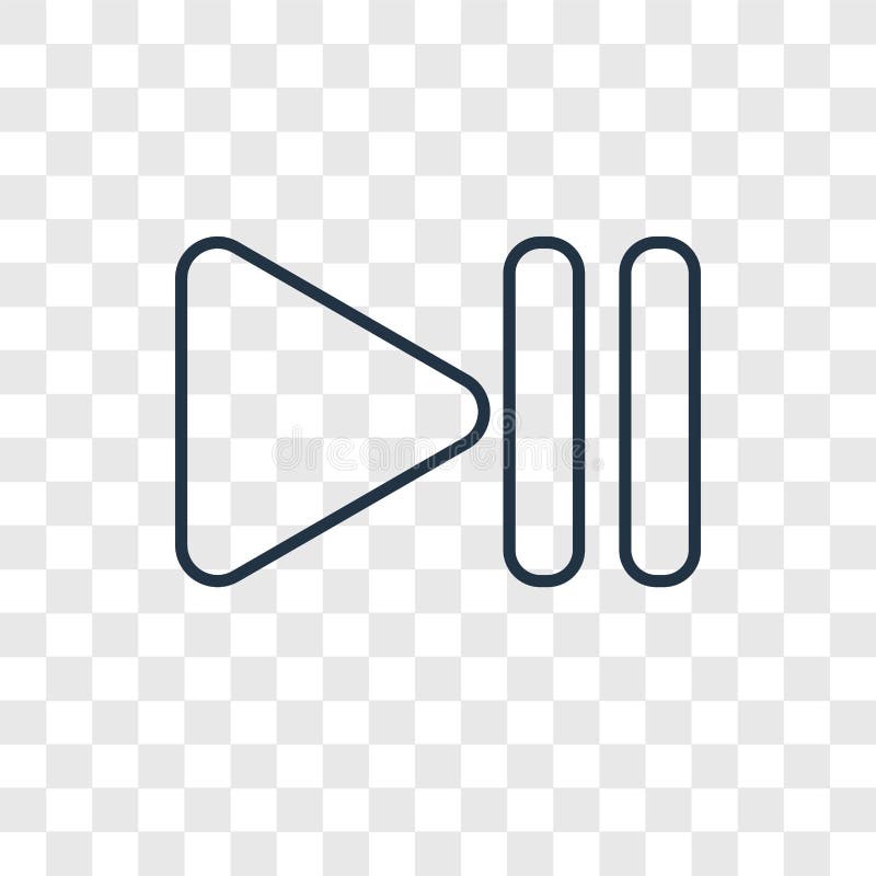 Mp4 Vector Icon Isolated On Transparent Background, Mp4 Transpa Stock ...