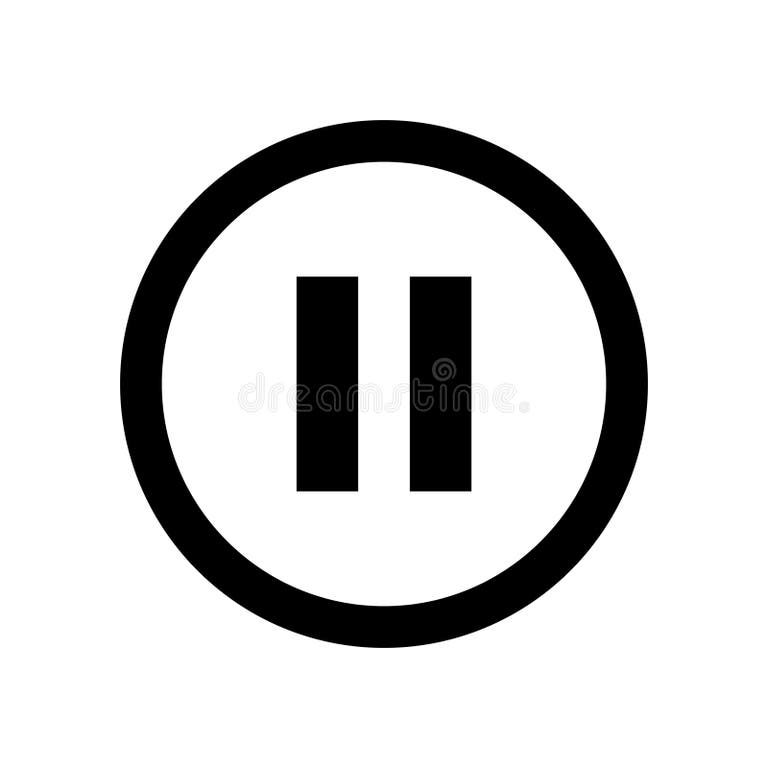 Pause Stock Illustrations – 54,385 Pause Stock Illustrations, Vectors ...