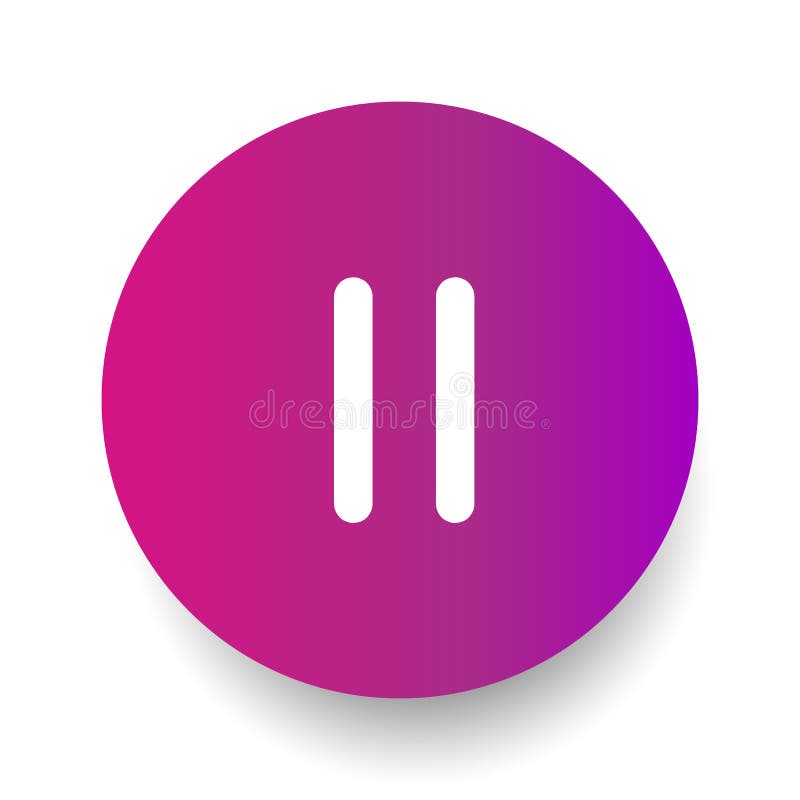 Pause Icon Stock Illustrations – 24,951 Pause Icon Stock Illustrations ...