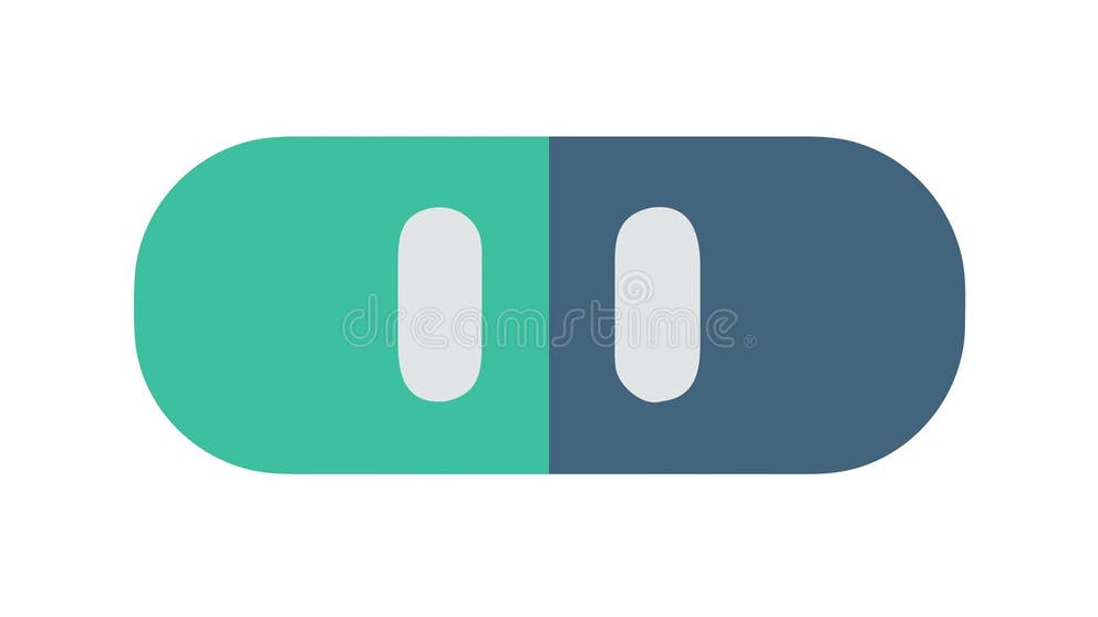 Pause Play Media Control Button Flat Design Icon, Vector Design Generative AI Stock Vector ...