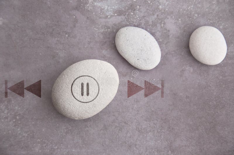 Pause and Reflect Zen Concept Stock Photo - Image of meditate, pause ...