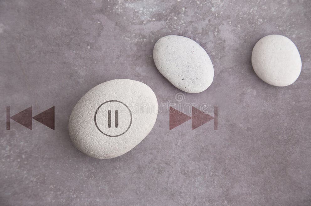 Pause and Reflect Zen Concept Stock Photo - Image of meditate, pause ...