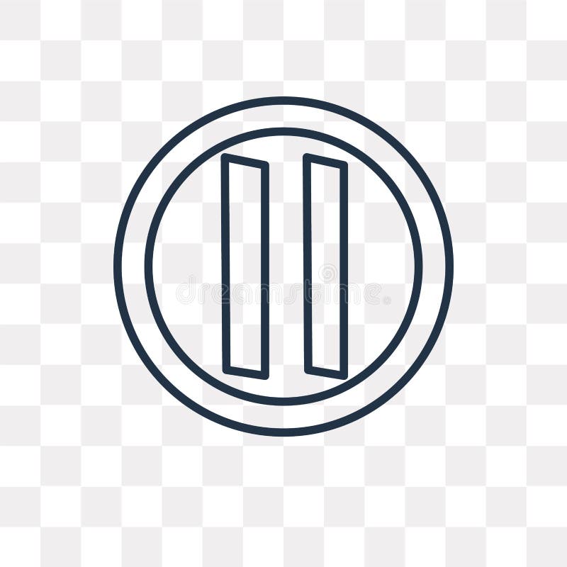 Pause Button Transparent Background Stock Illustrations – 536 Pause ...