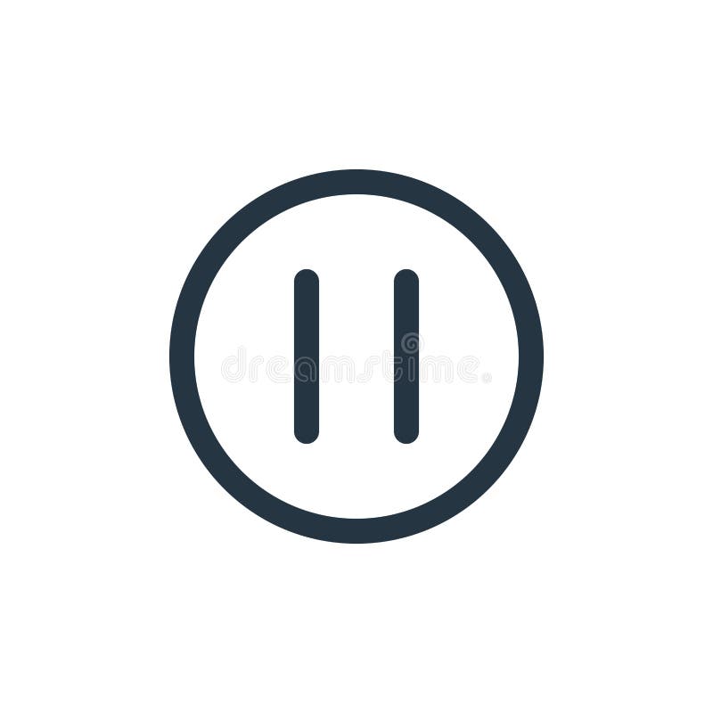 Outline Pause Stock Illustrations – 2,300 Outline Pause Stock ...