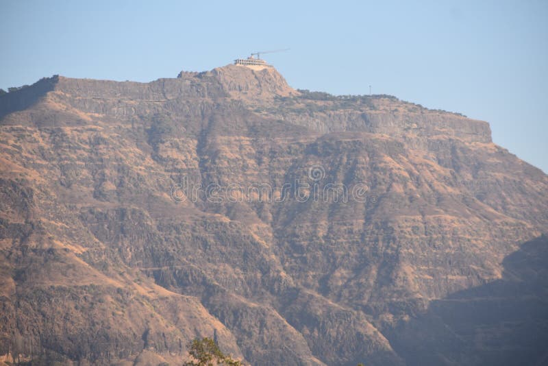 Pavagadh hill stock image. Image of pavaghad, landscape - 220449601