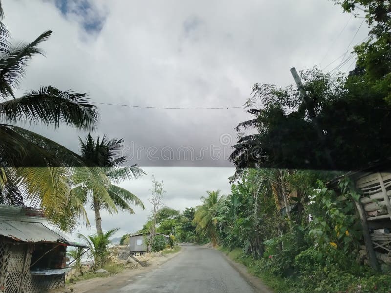 Paved Road in the Philippines Stock Image - Image of paved, roadtrip ...