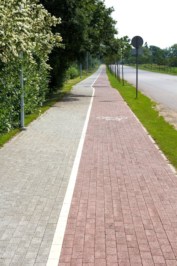 Paved sidewalk stock image. Image of path, asphalt, ground - 26955311