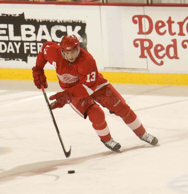 Pavel Datsyuk Dei Detroit Red Wings Immagine Stock Editoriale ...