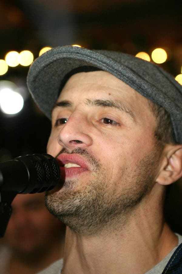 Pavel Stratan editorial stock image. Image of singer - 22522804