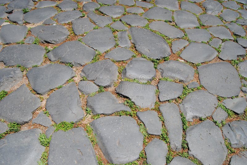 Pavement Around the Colosseum. Rome Stock Image - Image of italy, rome ...