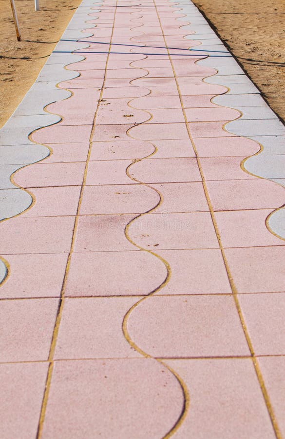 Pavement on the beach. stock image. Image of brazil, textured - 70988385