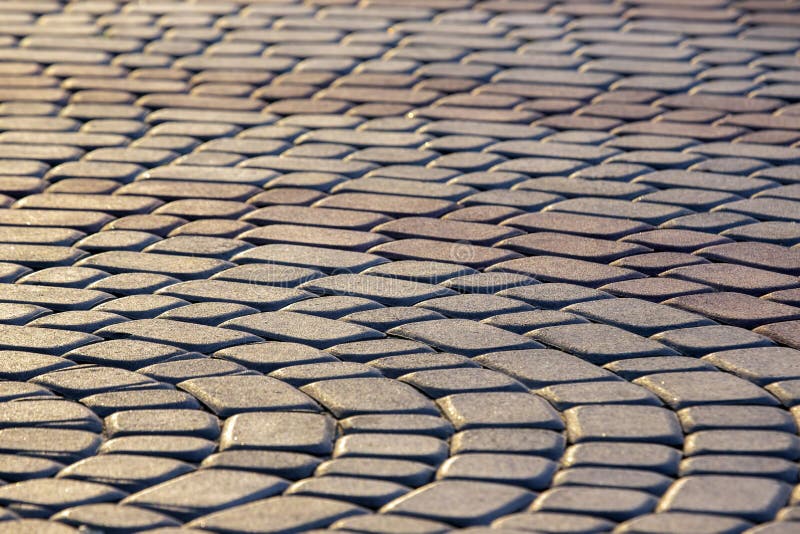 The Pavement Close Up in the Sunlight Stock Image - Image of outdoor ...