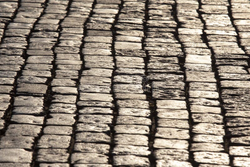 Pavement Close Up in the Sunlight Stock Photo - Image of sidewalk ...