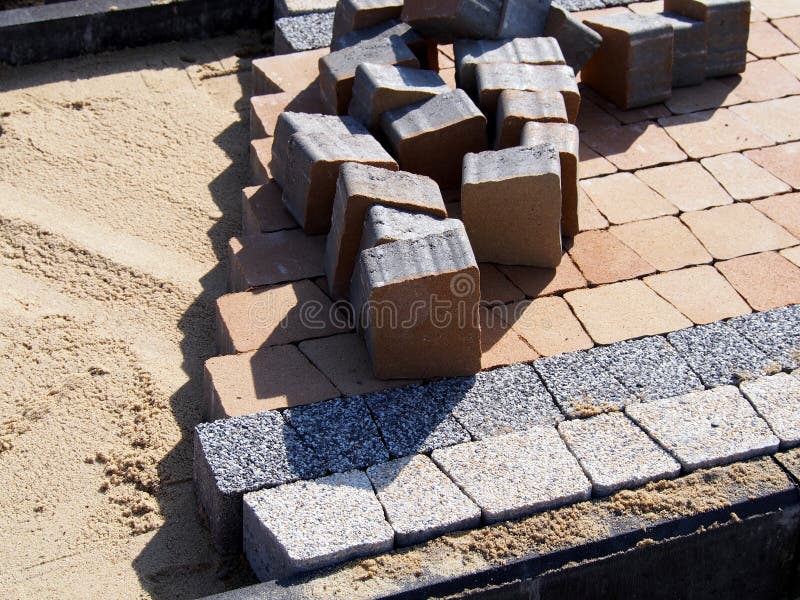 Pavement stock image. Image of surface, slabs, working - 51233373