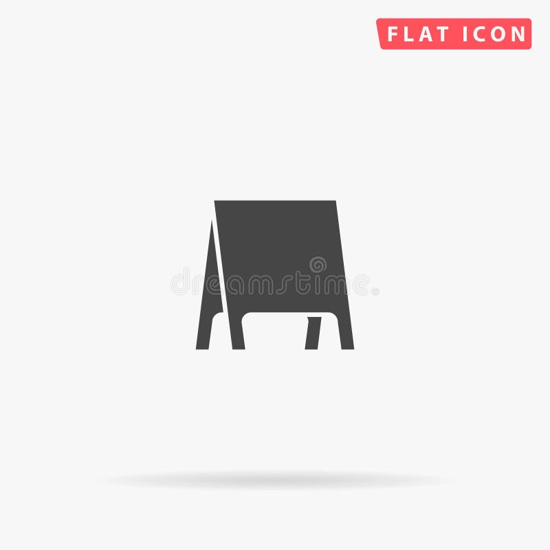 Pavement flat vector icon stock illustration. Illustration of board ...