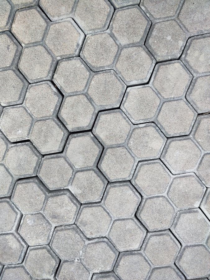 116 Paving Hexagon Brick Walkway Pattern Stone Block Paving Stock ...