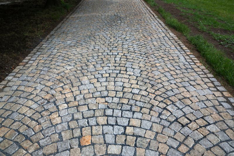Stone Pavement Pattern stock photo. Image of bricks - 101826842