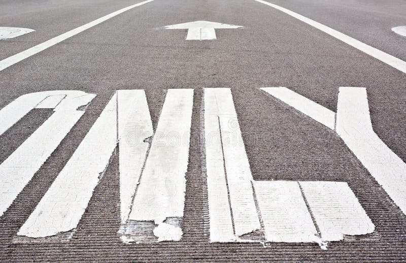 Pavement Markings Stock Photography - Image: 12070482