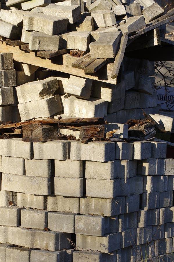 Pavement pallet crumbling stock image. Image of construction - 81889111