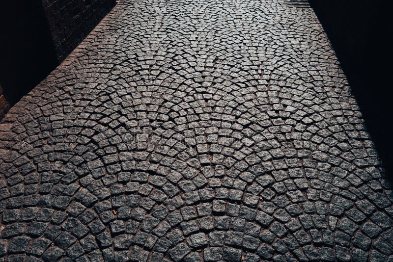Pavement Road. Stone Cladding. Rough Brick Road. Cobblestone Pavement ...
