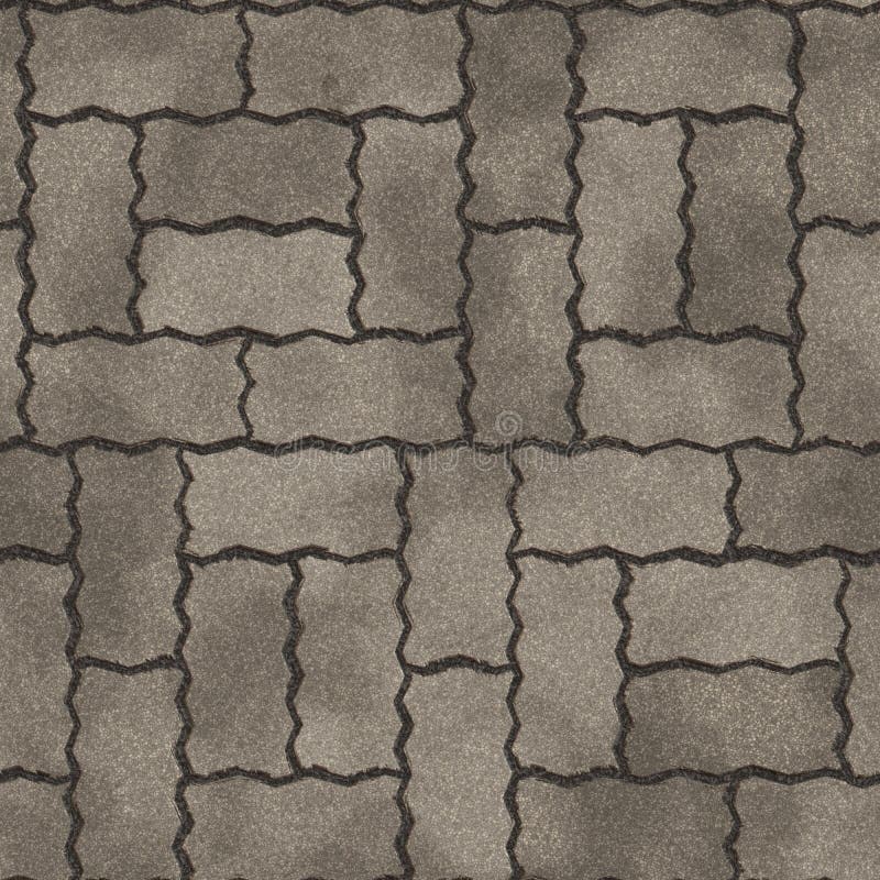 Pavement Seamless Generated Texture Stock Illustration - Illustration ...