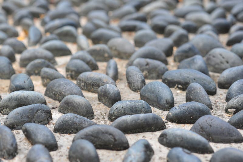 Pavement with Smooth Stone stock image. Image of pavement - 25288155