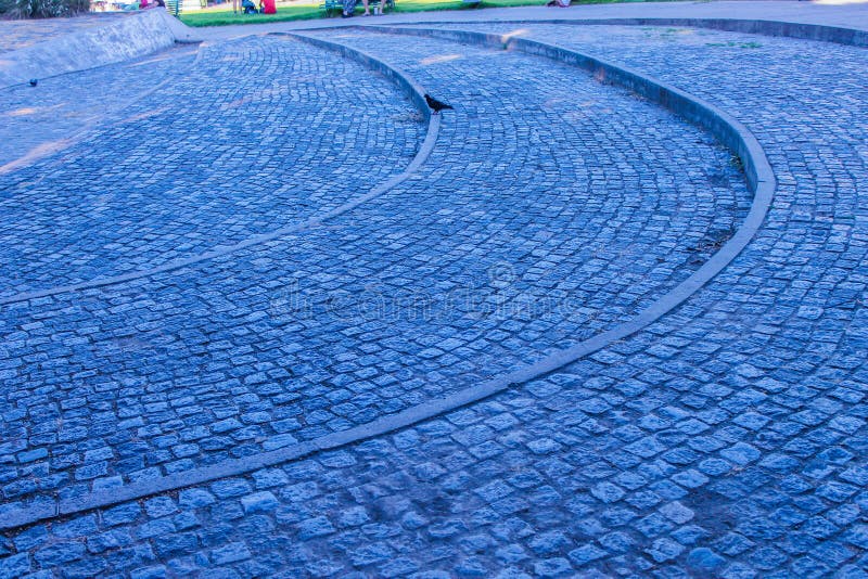 Pavement Surface Detail Detail Pavement Decoration Stock Image - Image ...