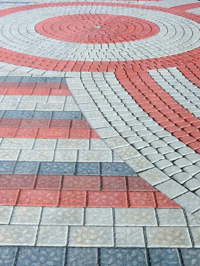 Colorful pavement and road stock image. Image of line - 35238667