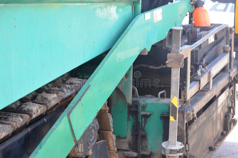 Paver technology stock image. Image of construction - 247836001